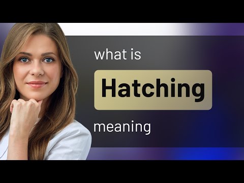 Hatching — what is HATCHING meaning