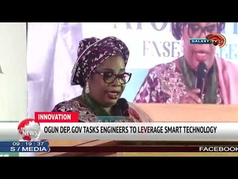 OGUN DEPUTY GOV TASKS ENGINEERS TO LEVERAGE SMART TECHNOLOGY