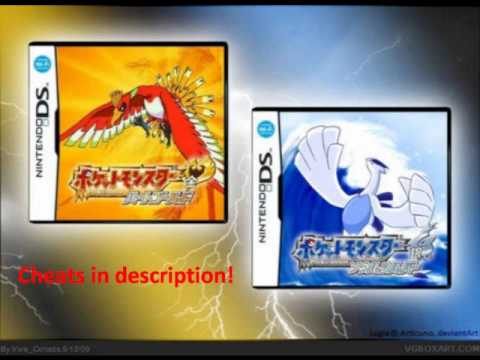 Pokemon heartgold and soulsilver cheats (US)