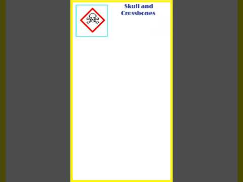 symbols of hazardous substances || #shorts #viral #safetyfirst