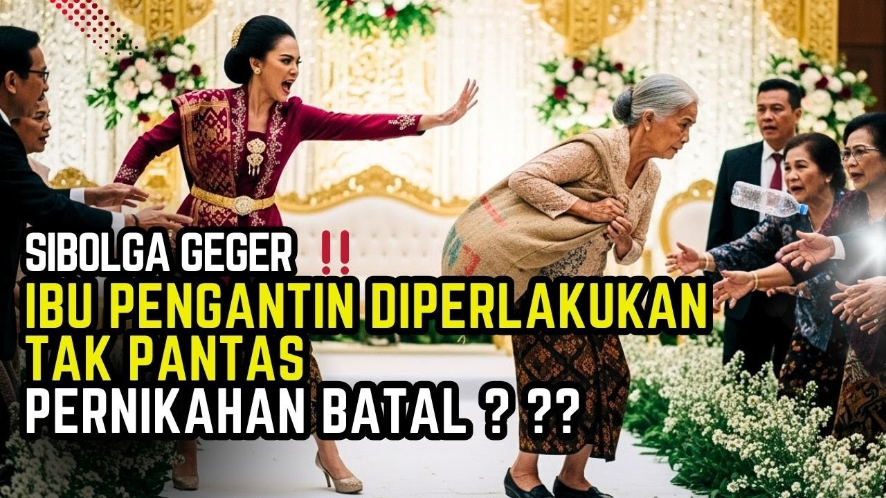 Sibolga Geger! Ibu Pengantin Laki Laki Ini Dipermalukan Di Hari Pernikahan, Tindakannya Justru Memba