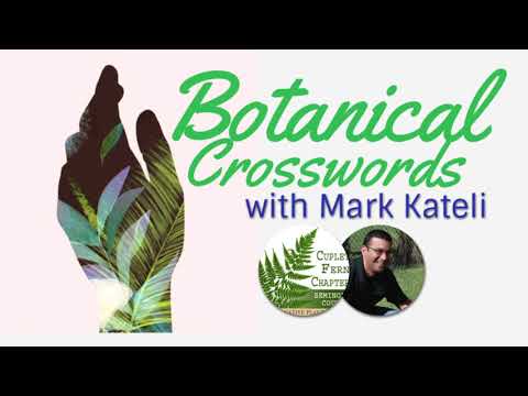 Botanical Crossword Solution: Floral inflorescences