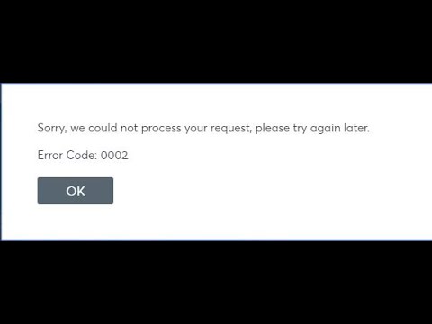 Ticketmaster/Live Nation error code 0002 FIX