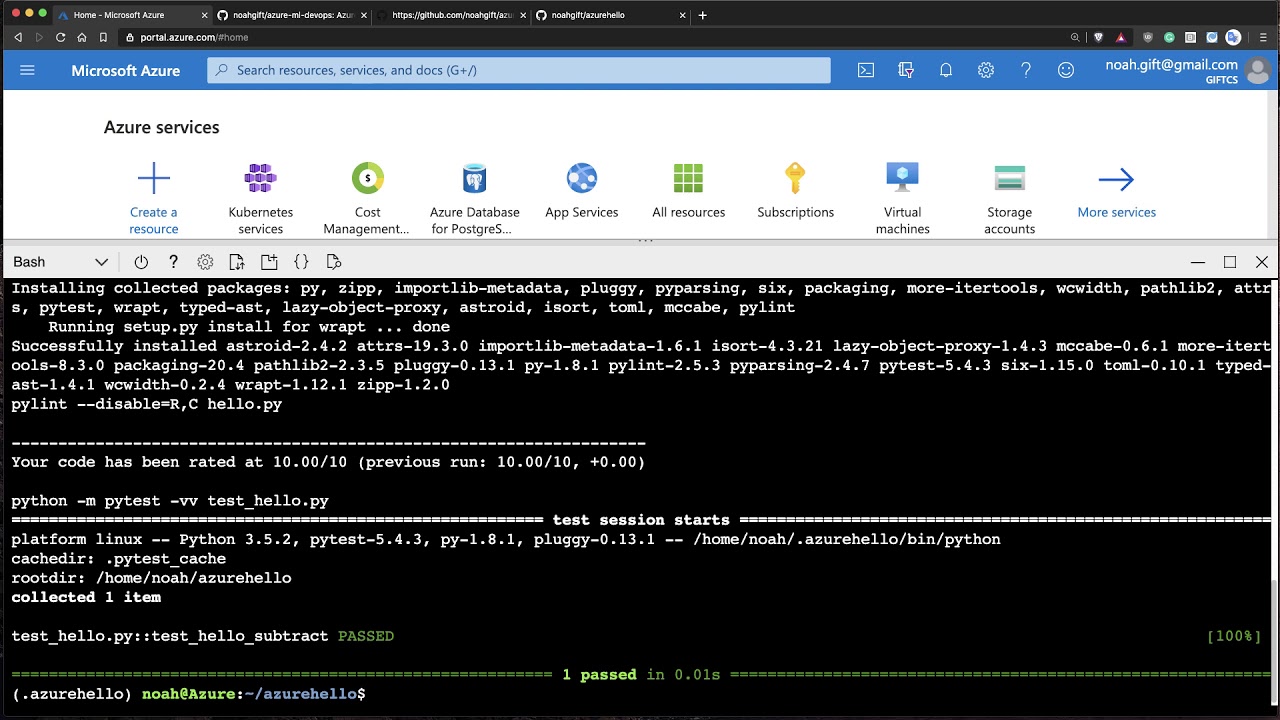 setup-azure-cloud-shell-github-actions
