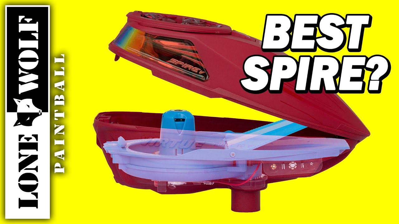 Virtue Spire V Hopper Overview & Comparison to Spire IV Loader | Lone Wolf Paintball