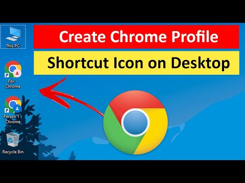How to Create Chrome Profile Shortcut Icon on Desktop?
