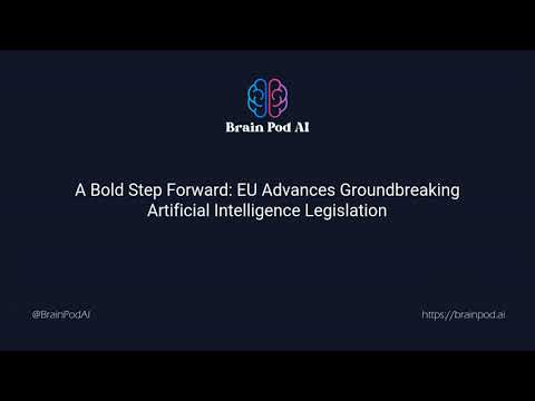 🌍🤖 A Bold Step Forward: EU Advances Groundbreaking Artificial Intelligence Legislation