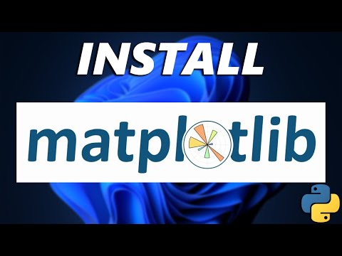 How To Install Matplotlib In Windows