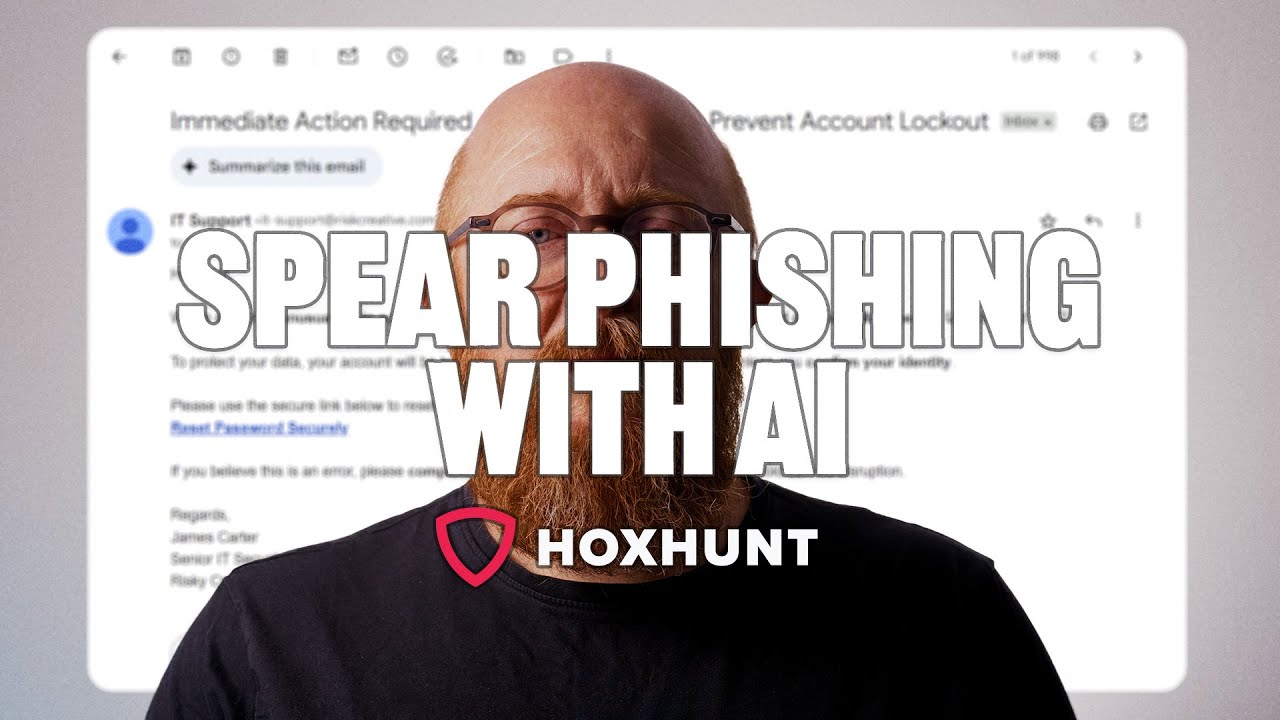 📧 Can You Spot an AI-Powered Phishing Email? | Hoxhunt x Cyber Security Awareness Month
