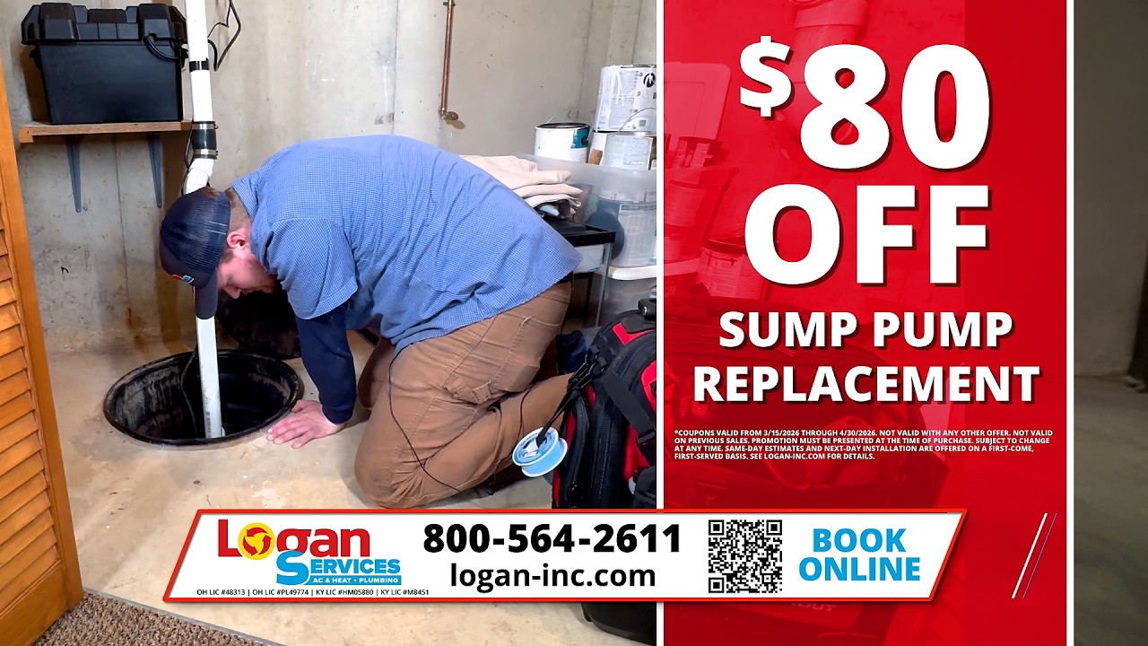 $80 Off Sump Pump Replacement | Prevent Basement Flooding