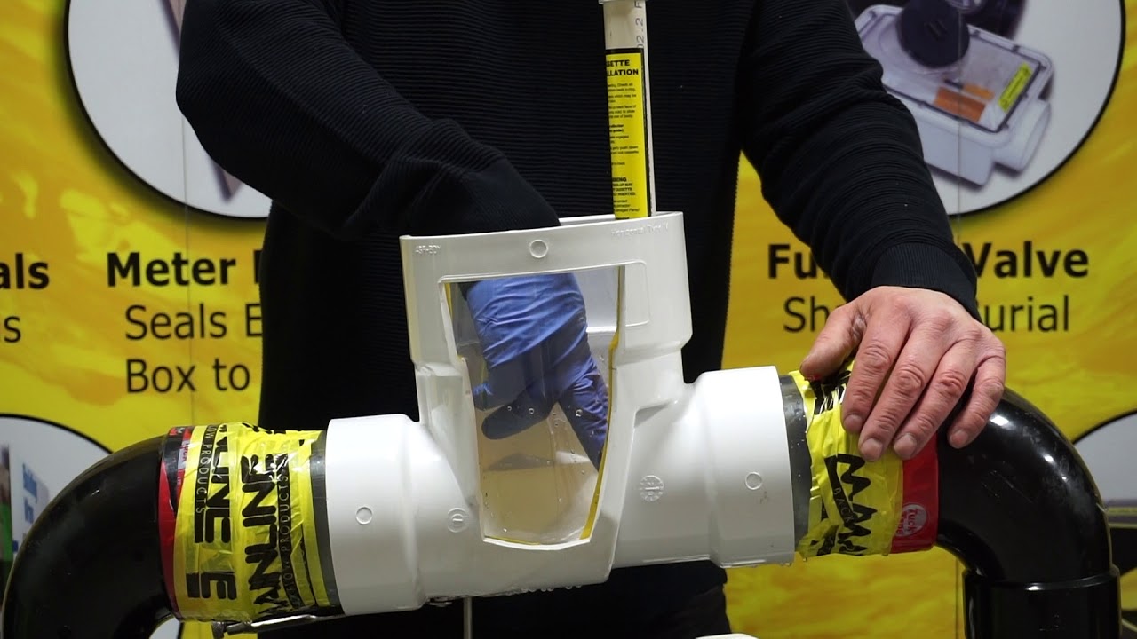 Straight-Fit Backwater Valve