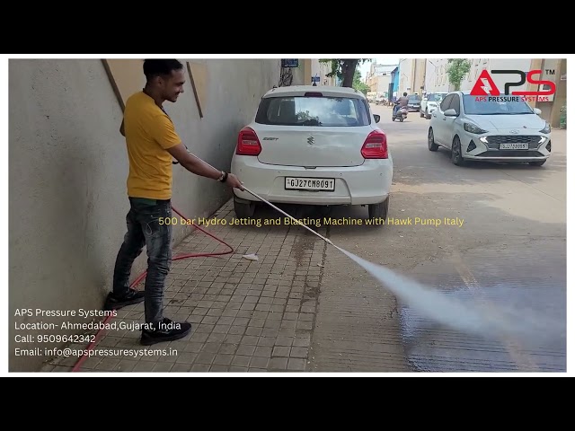 Hydro Jetting Machine - Hydro Jet Cleaning Pump Manufacturer from Ahmedabad