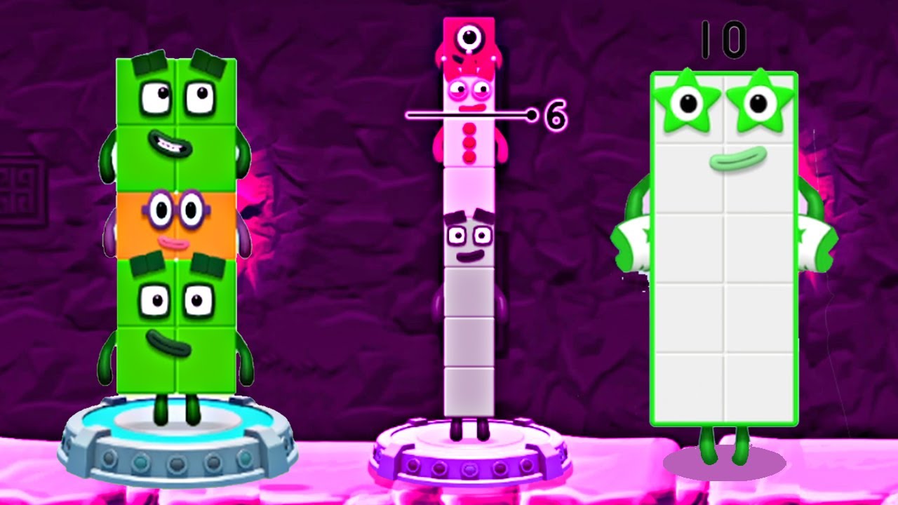 Numberblocks Learning Adventures #9 - Meet the Numberblocks 4 3 10 - Kids Learning Numberblocks