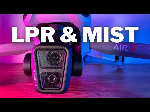 DJI Air 3 Creative Filters LPR and Mist Filters