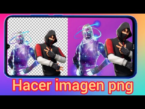 Cómo Hacer Imágenes PNG Desde Tú Celular Android (2020-2021)