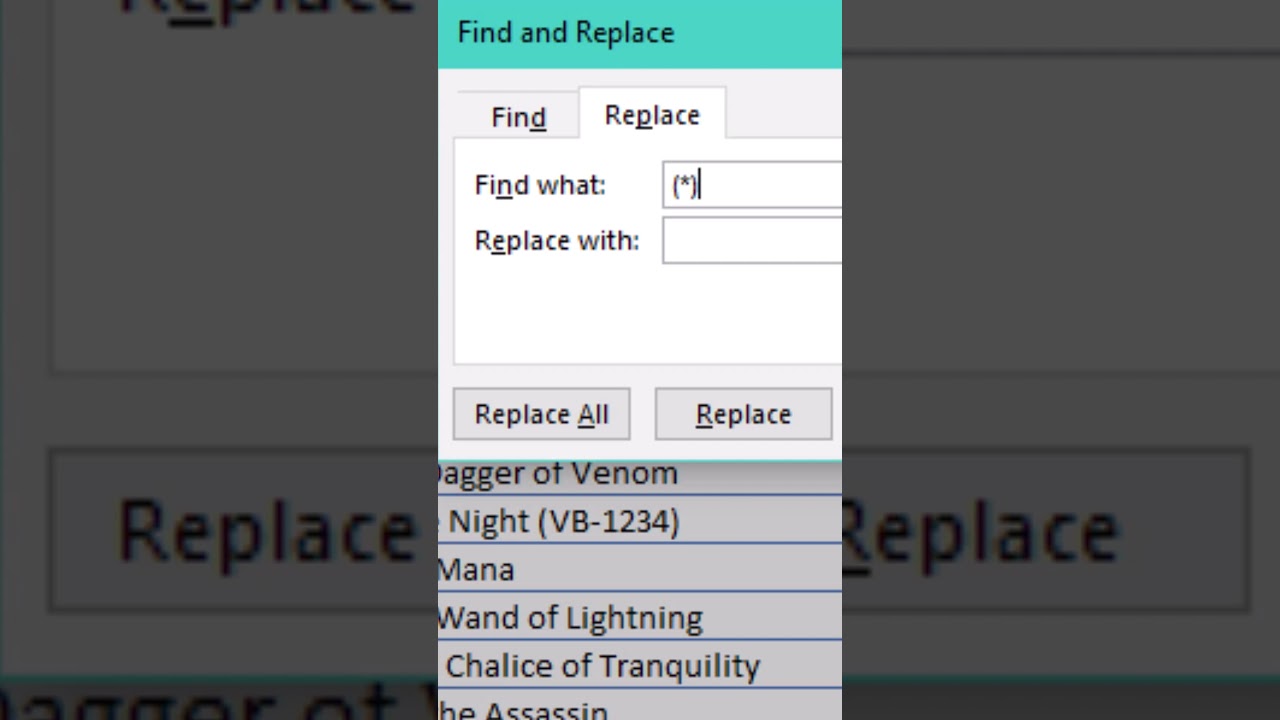 How to Find and Replace Text: Data Cleaning Excel Guide #excel