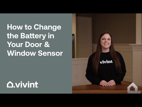 How to Change the Battery in Your Door & Window Sensor | Vivint Tips & Tricks