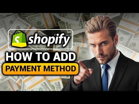 How To Add Payment Method On Shopify - EASY GUIDE (1 MINUTE) | Shopify Payment Method Add