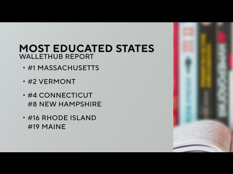 Massachusetts ranked most educated state in the country
