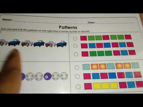 Math folder with free printables for 6 years