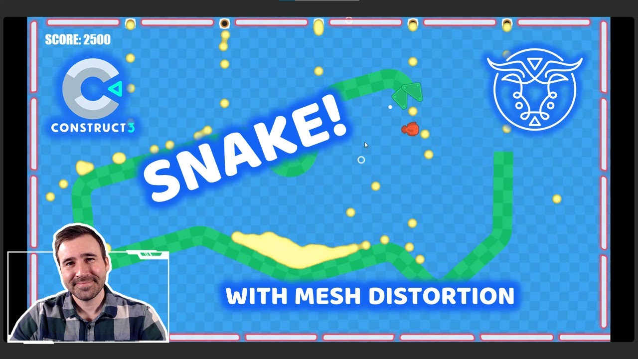 SNAKE! How to make a game - Construct 3 Tutorial