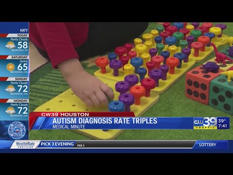 Why researchers say autism has tripled over the last 16 years - Medical Minute, Idolina Peralez