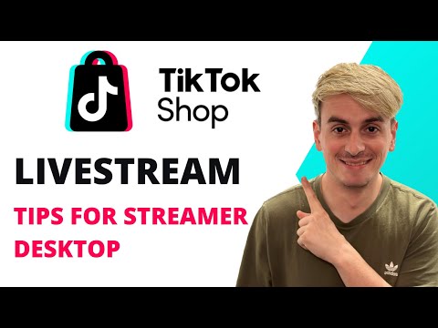 How to use the Streamer Desktop when livestreaming || TikTok Shop