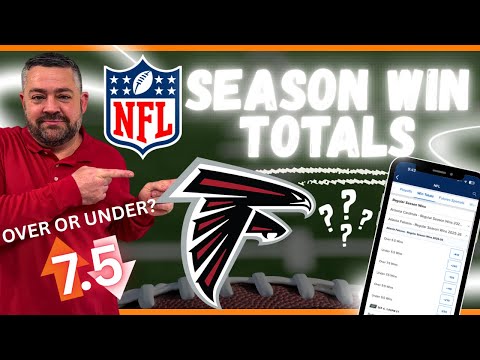 2025-26 NFL Season Win Totals Predictions | Atlanta Falcons Futures Bets For This Season
