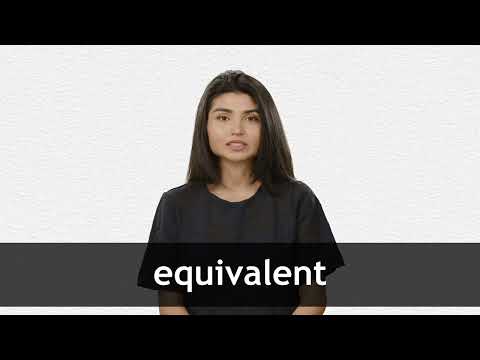 EQUIVALENT - Definition & Translations | Collins English Dictionary