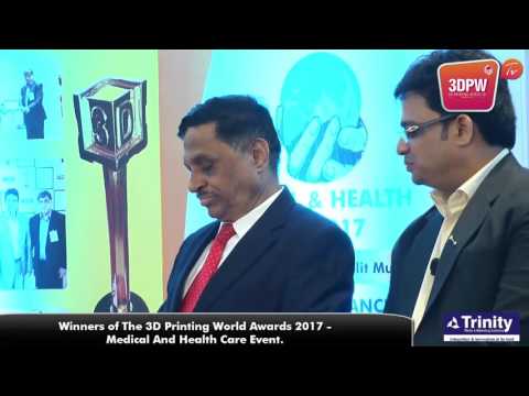 Winners 3d printing World Awards 2017 - Medical & Health Care
