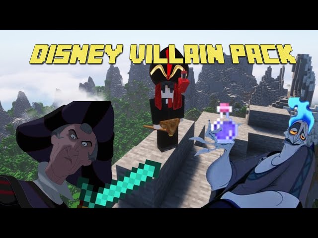 Disney Villain Pack (Beta 1.0) Minecraft Data Pack