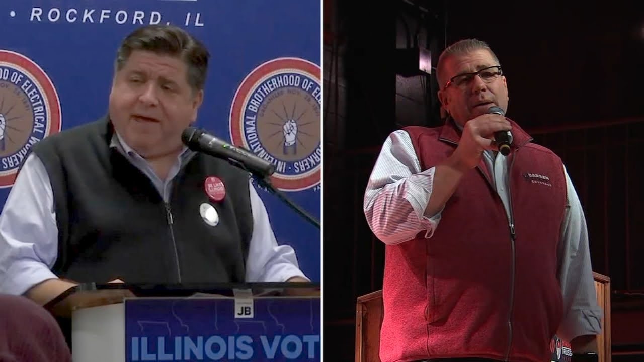 Pritzker, Bailey make last pitch to voters before Election Day