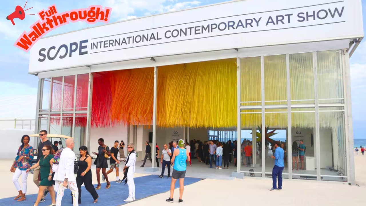 MIAMI ART WEEK! SCOPE ART SHOW 2025 + 'THE NEW CONTEMPORARY'