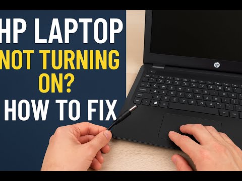 How to fix HP Laptop not turning on - Quick fix