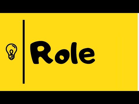Role in Urdu/Hindi