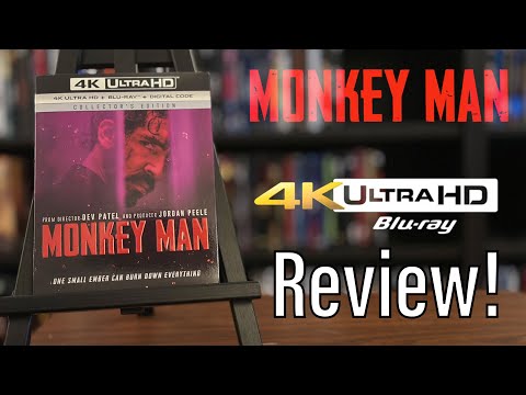 Monkey Man (2024) 4K UHD Blu-ray Review!