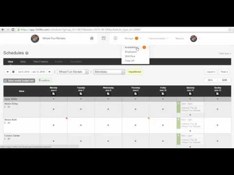 7Shifts Scheduling - WFR