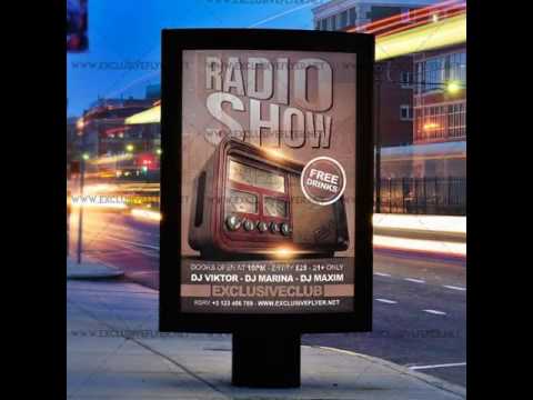 Radio Show - Premium A5 Flyer Template