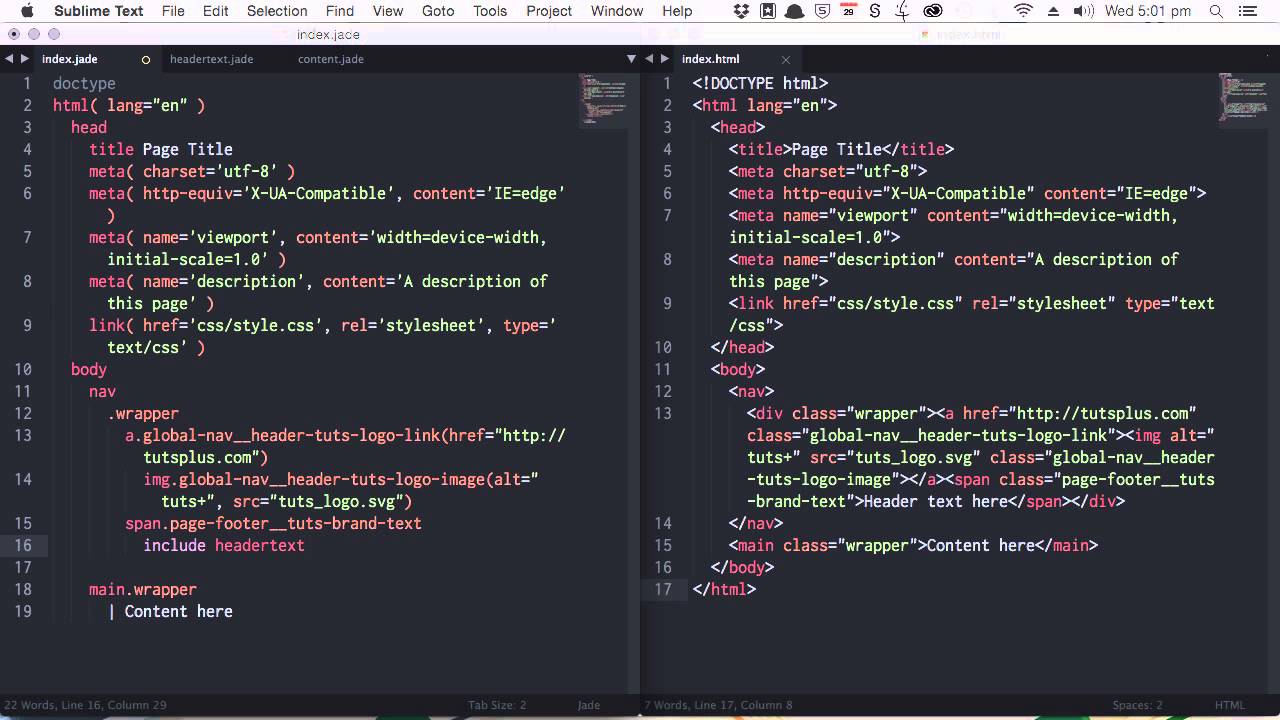 Top-Speed HTML Development With Jade: Top-Speed HTML and Easy Templating