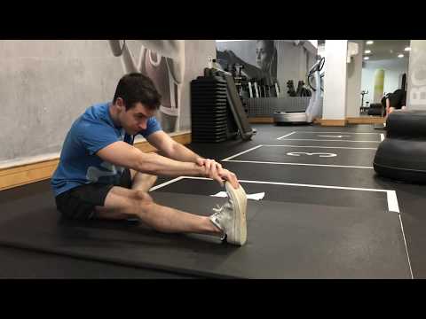Seated Floor Hamstring Stretch | myworkouts.io