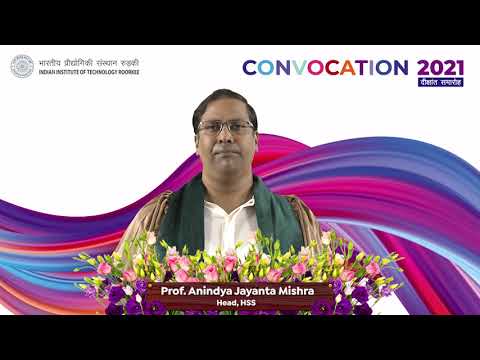 Prof. Anindya Jayanta Mishra, Head, Department of Humanities and Social Sciences, IIT Roorkee