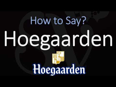 How to Pronounce Hoegaarden Beer? (CORRECTLY)