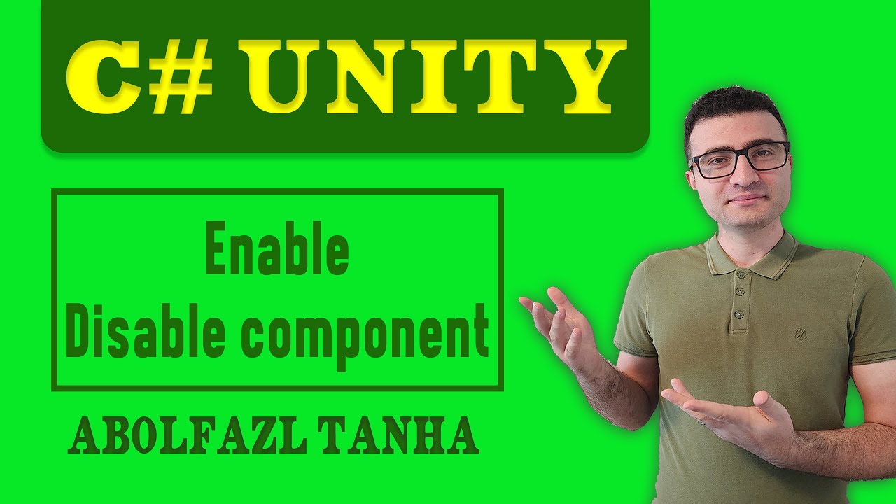 Enable and disable components at runtime in Unity C#