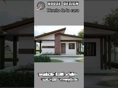 Bungalow house design, 3 bedrooms