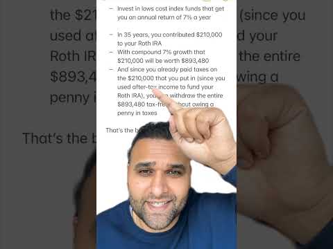 Roth IRA 101 - Tax-Free Growth and Tax-Free Withdrawals in Retirement!