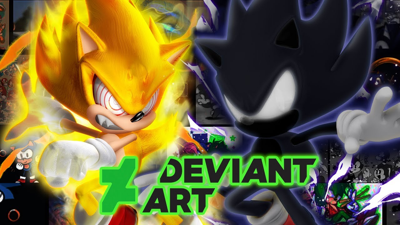 Fleetway Sonic Searches 'EVERY SONIC FORMS' [DeviantArt]