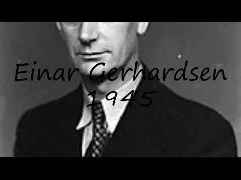 How to pronounce Einar Gerhardsen 1945 in Norwegian?