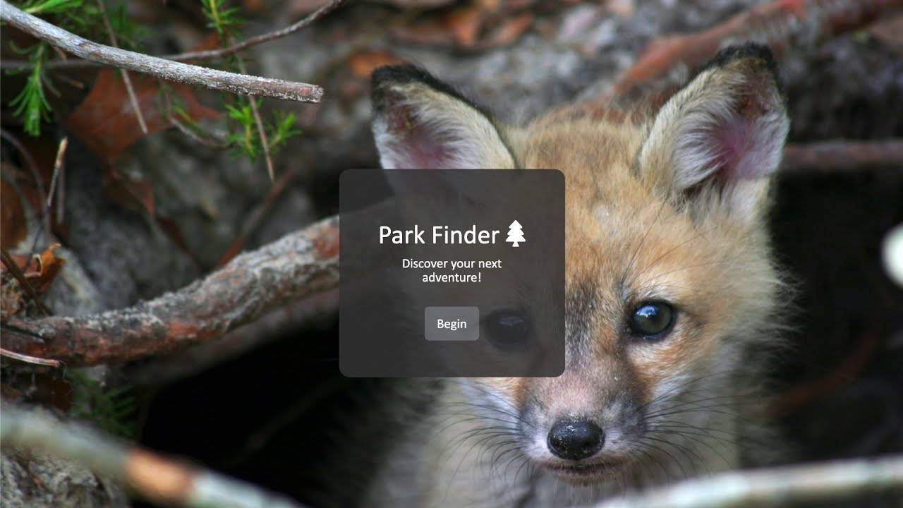 GitHub - LNgroff/park-finder: Explore the National Parks in a new way.