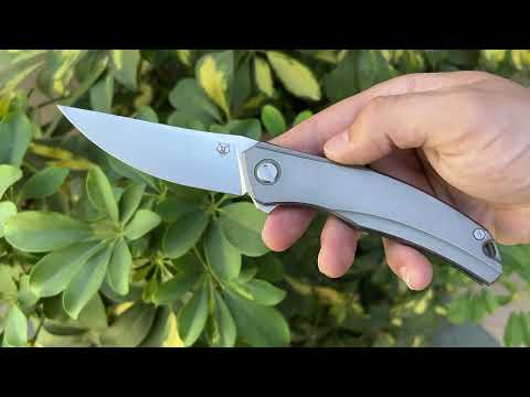 Shirogorov Quantum Ursus – Titanium Handle – Cromax PM Blade – MRBS Knife From Recon 1