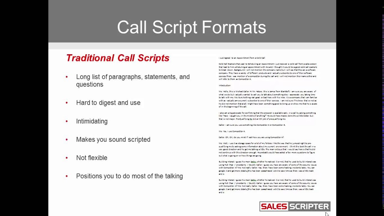 How to Build a Cold Call Script that Works!